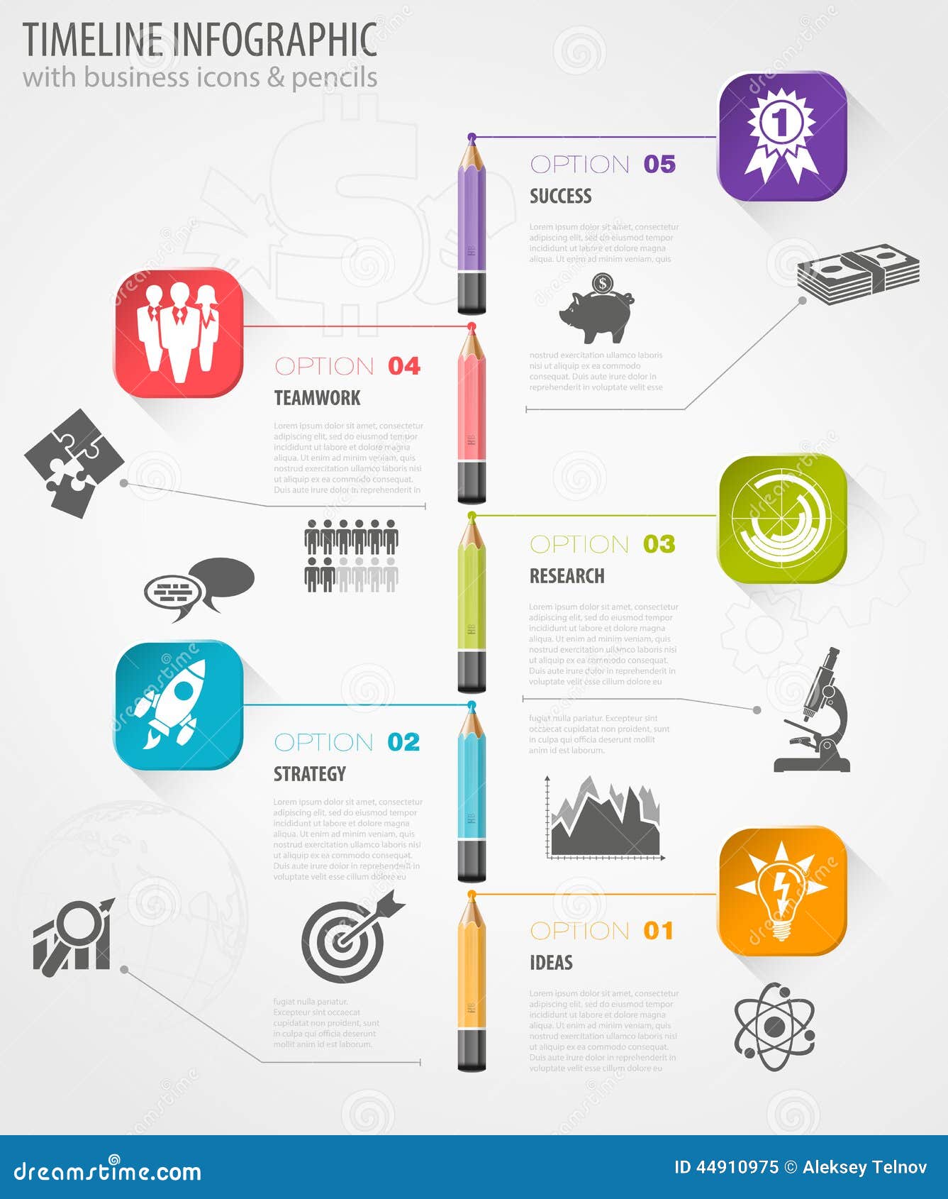 O Espaço Temporal Infographic Ilustração do Vetor - Ilustração de ...
