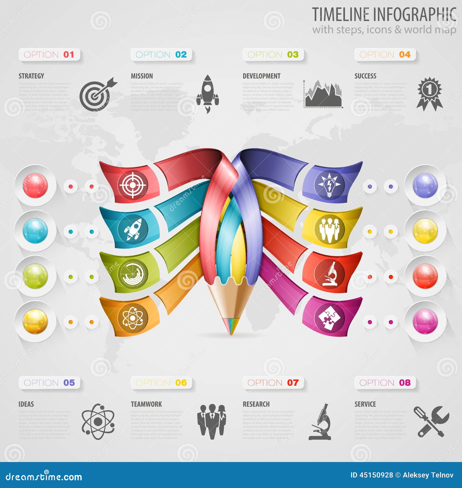 O Espaço Temporal Infographic Ilustração do Vetor - Ilustração de tecla ...