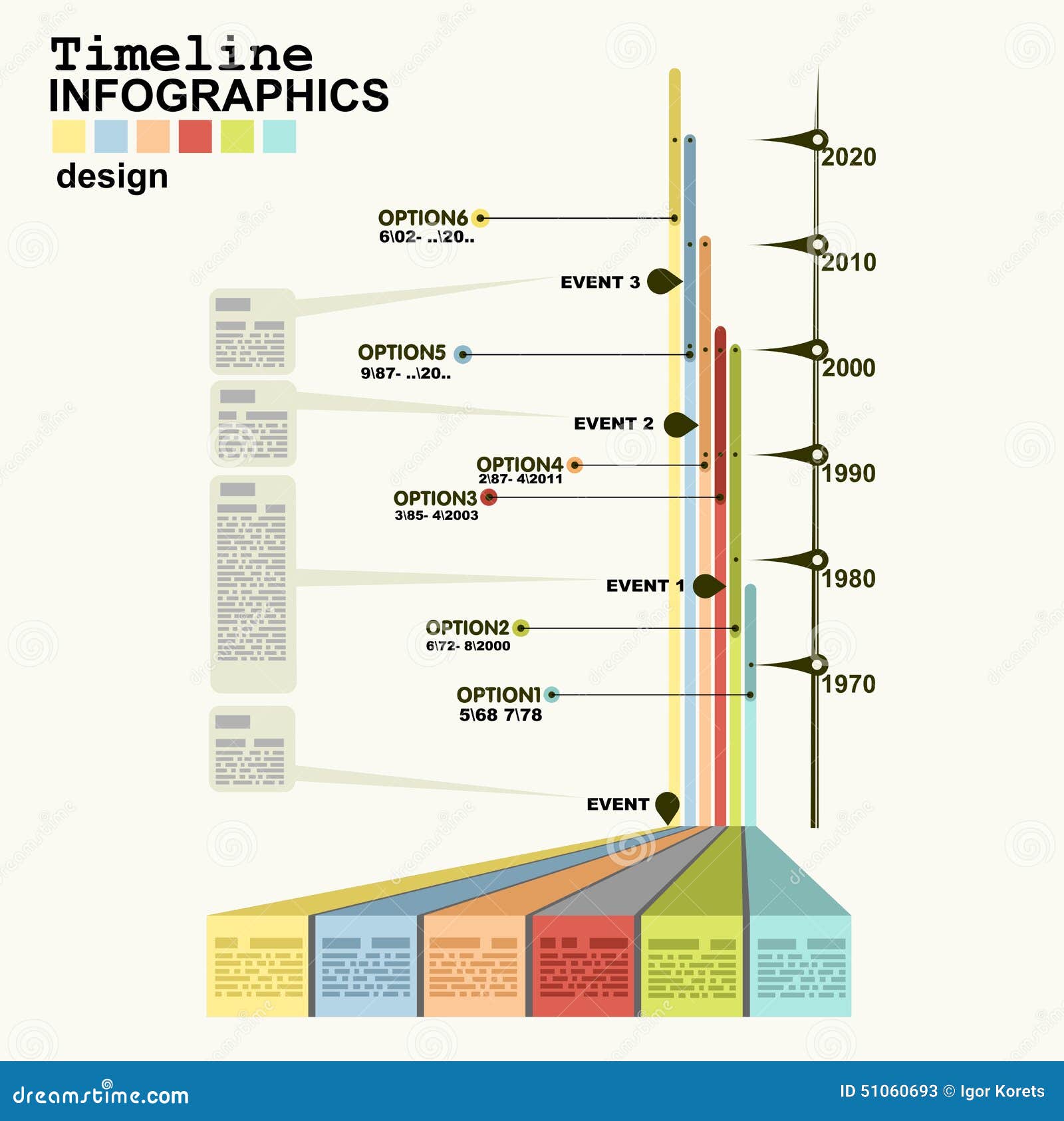 O Espaço Temporal Infographic Ilustração do Vetor - Ilustração de ...