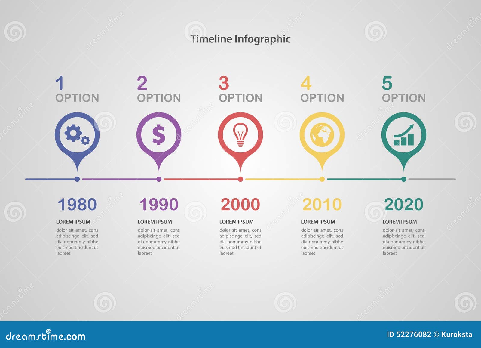 O Espaço Temporal Infographic Ilustração do Vetor - Ilustração de ...