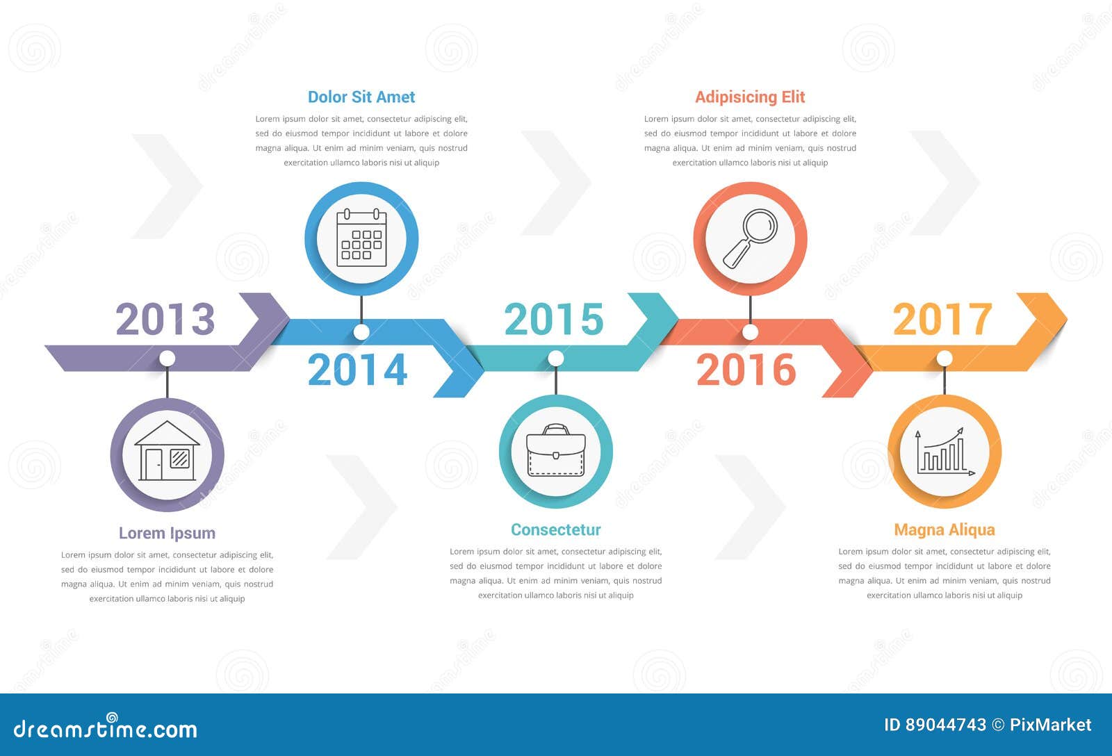 O Espaço Temporal Infographics Ilustração do Vetor - Ilustração de ...