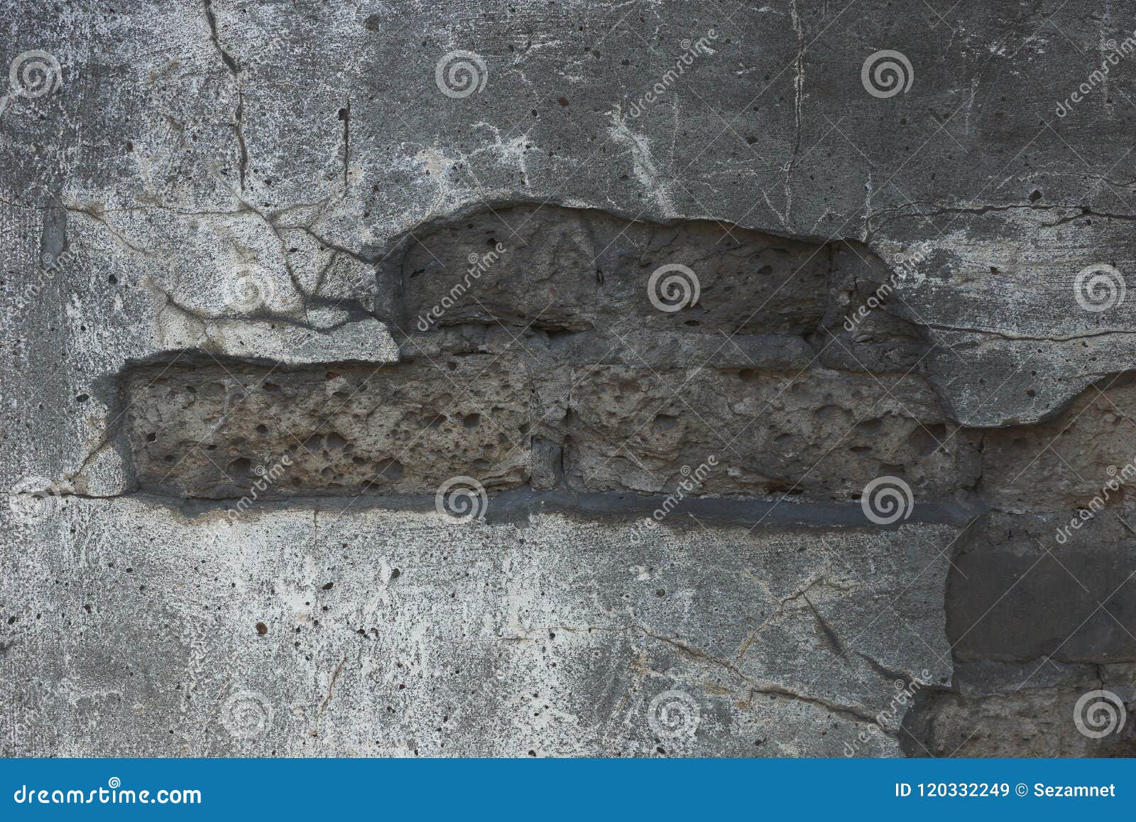 O Fundo Cinzento Velho Da Textura Do Estuque Da Parede Do Cimento