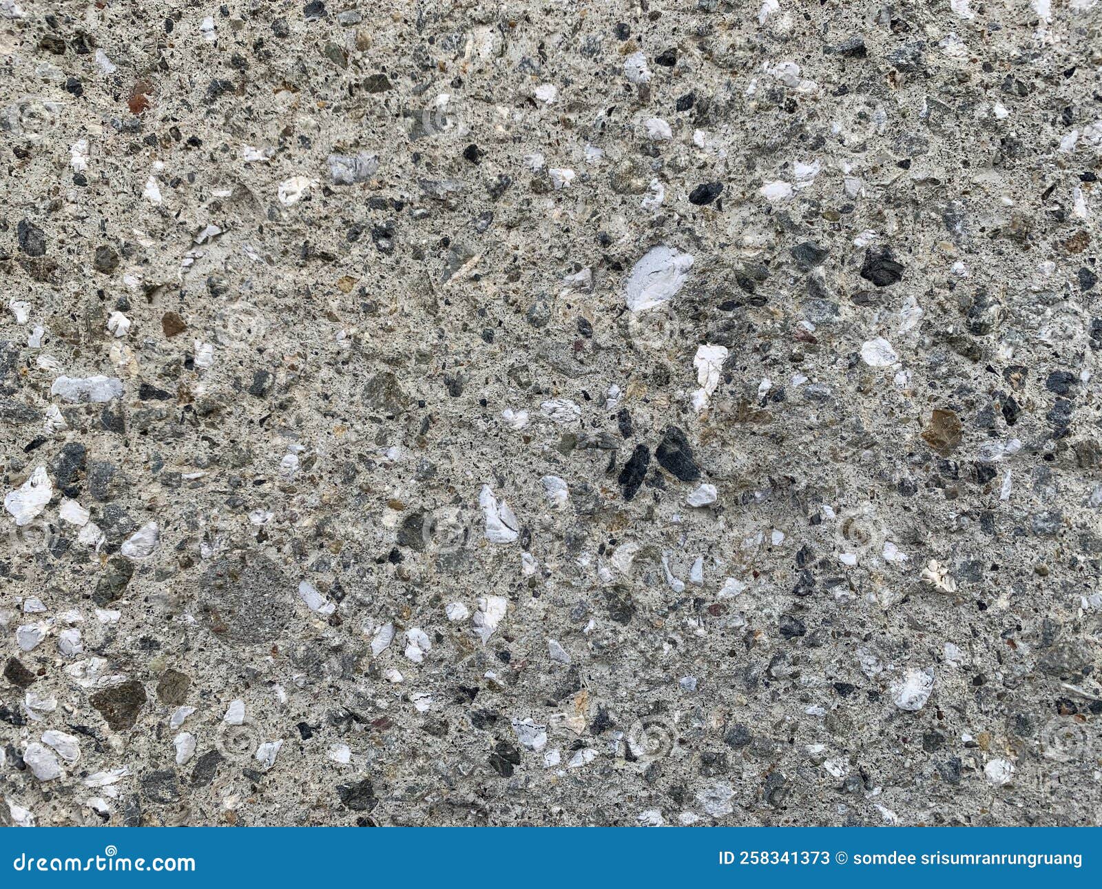 O Fundo Do Cimento Consiste Em Areia E Gravilha. Imagem de Stock ...