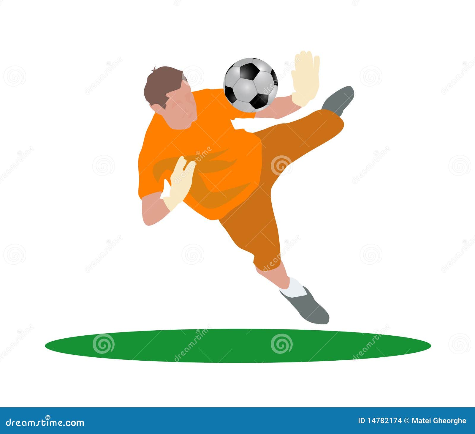 Guarda Redes Do Futebol Ilustrações, Vetores E Clipart De Stock – (52 ...
