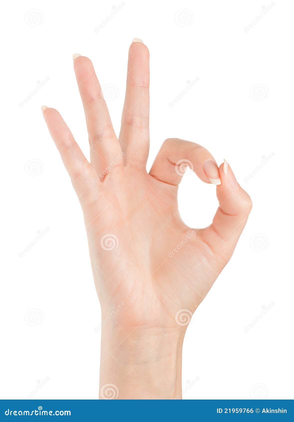O.K. Geste der Hand stockfoto. Bild von leute, bewertung - 21959766