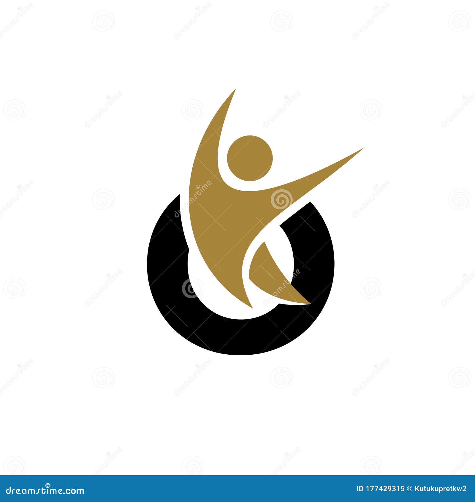 Letter Bd Human Design Logo Vector | CartoonDealer.com #189938652