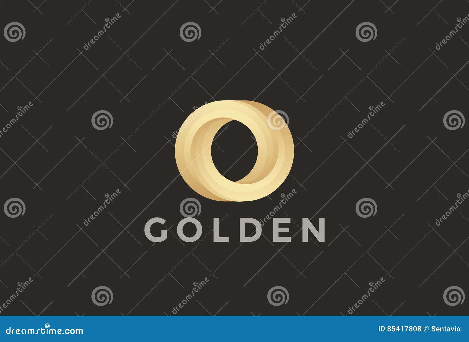 O Letter Logo Infinite Shape Design Vector Stock Vector - Illustration ...