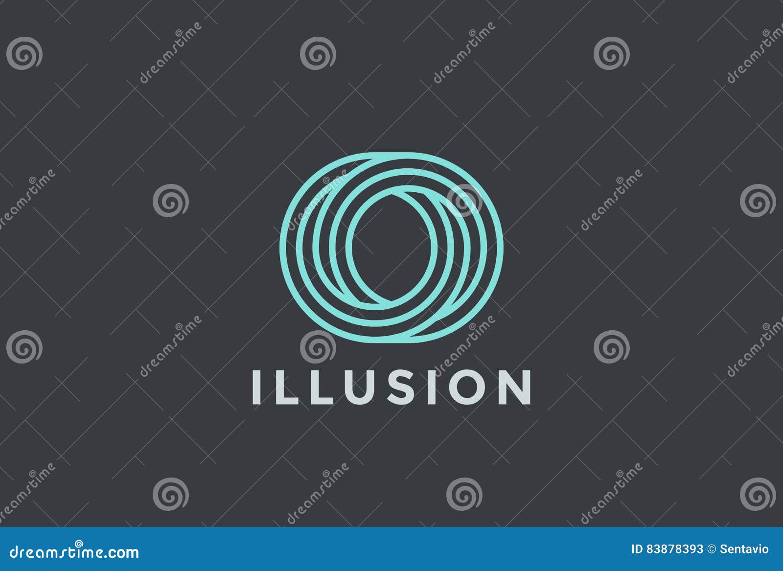 O Letter Logo Infinite Shape Design Vector Template Linear Style Stock ...