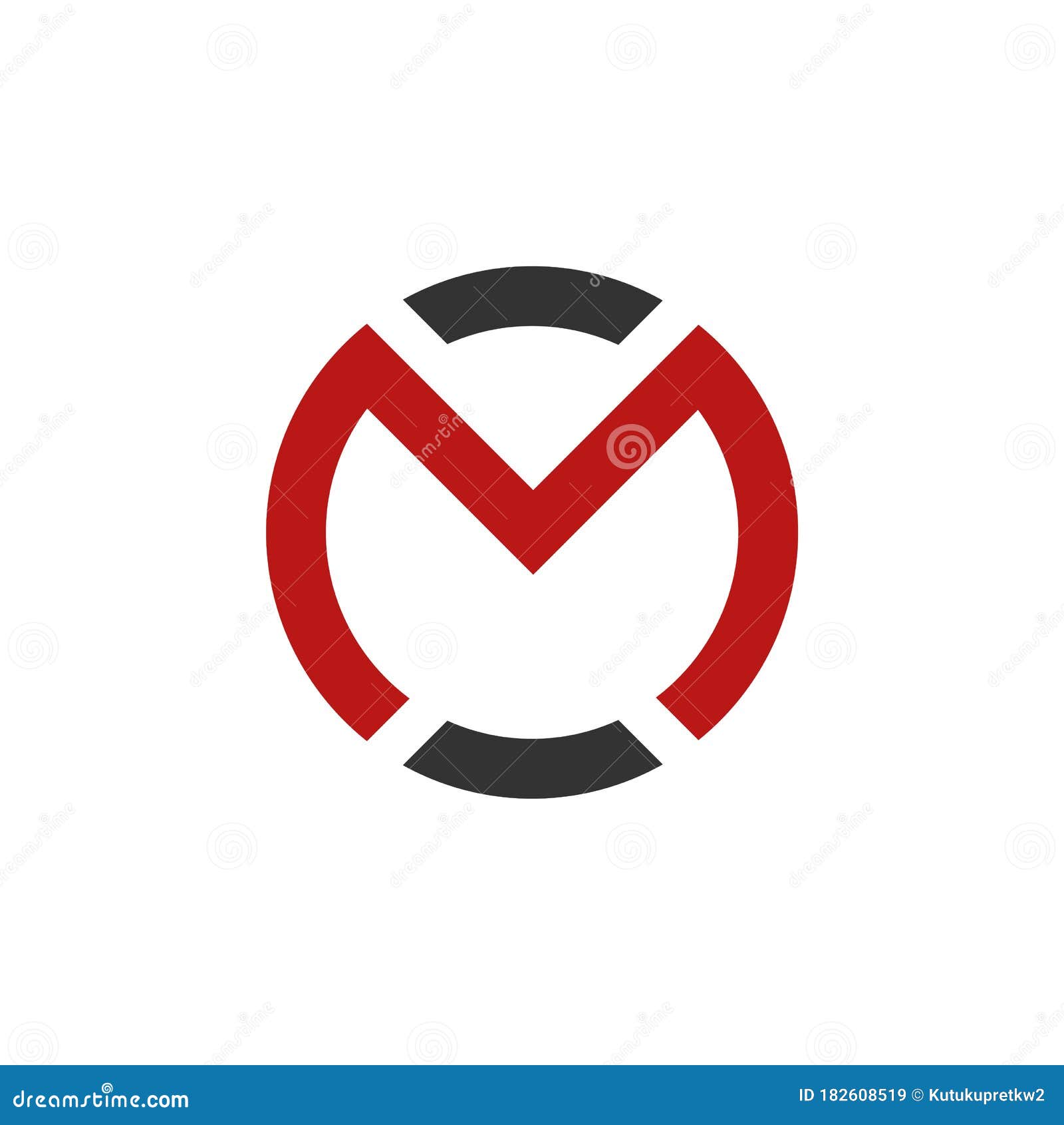 O or M Letter Logo Template Illustration Design. Vector EPS 10 Stock ...