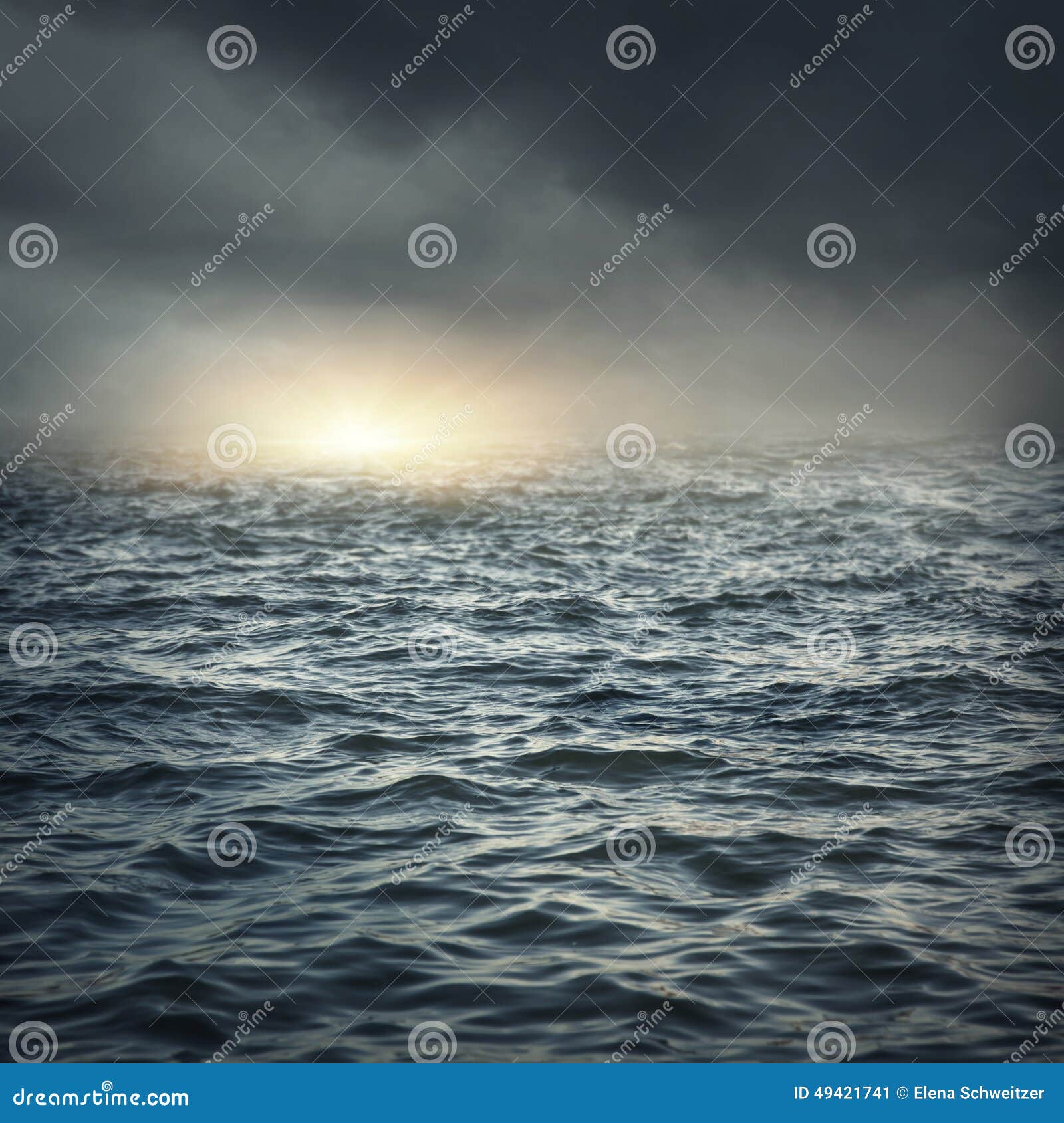 O mar tormentoso imagem de stock. Imagem de paisagem - 49421741