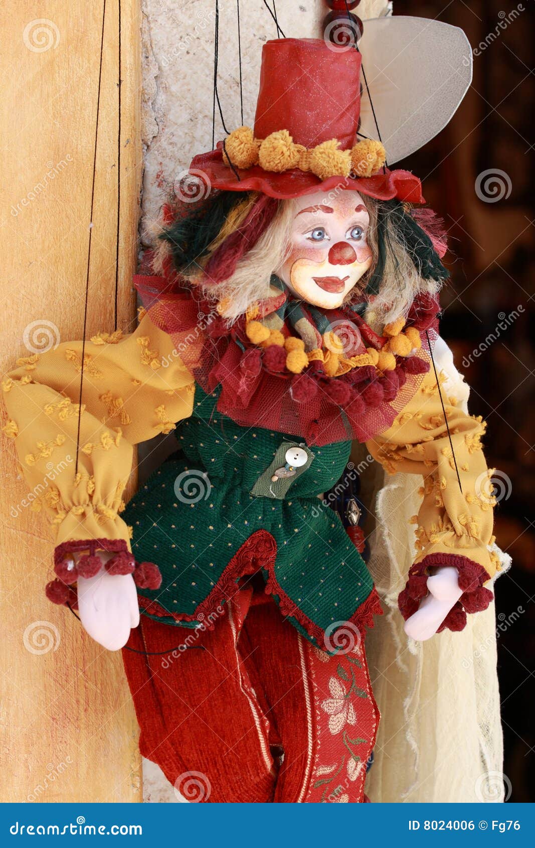 O marionette foto de stock. Imagem de brinquedo, feliz - 8024006