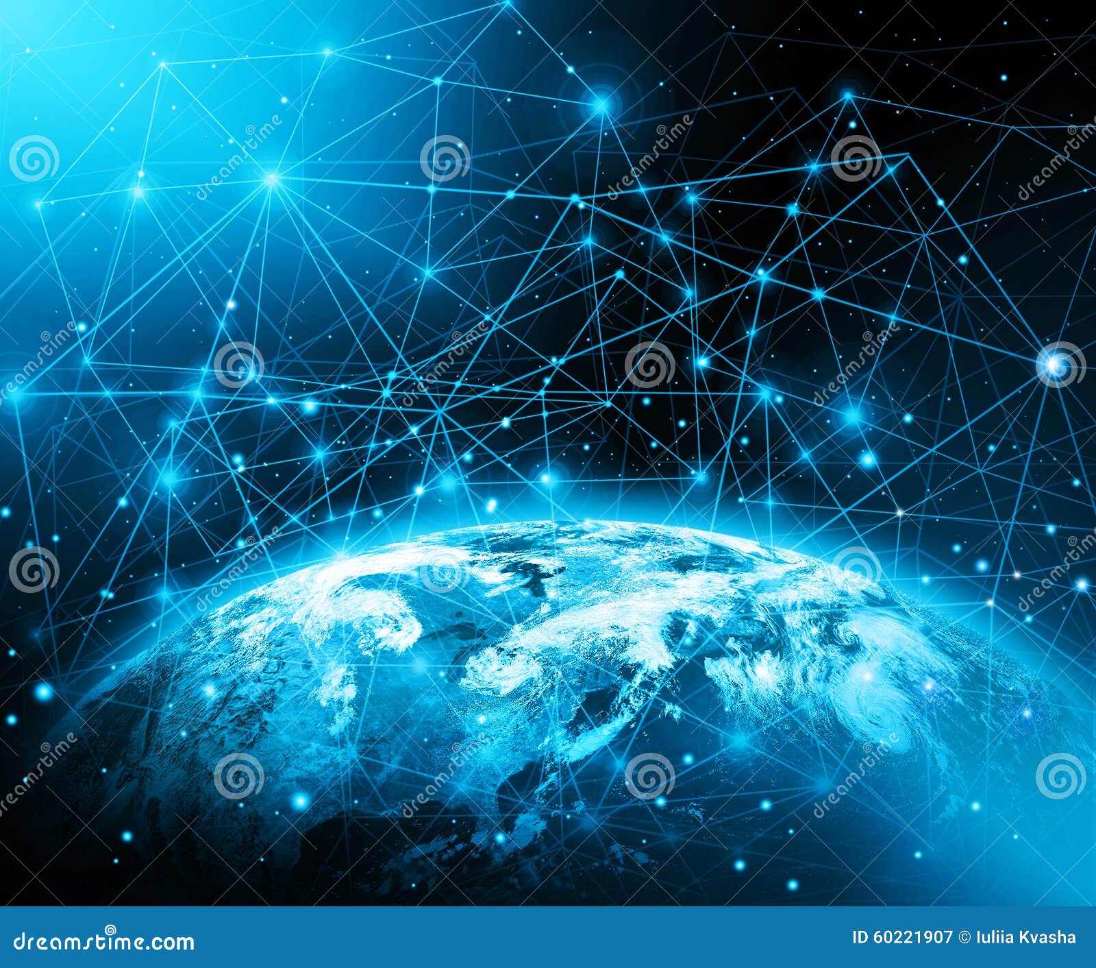 O Melhor Conceito Do Internet Do Negócio Global Globo Ilustração Stock ...