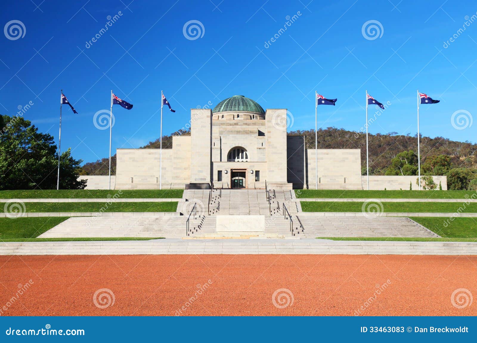 O Memorial De Guerra Australiano Em Canberra Imagem de Stock - Imagem ...