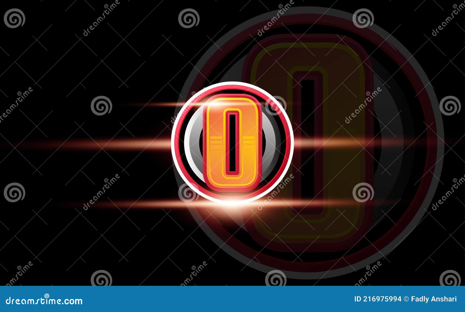 O Monogram Initial Letter Esport and Gaming Vector Logo Template Stock ...