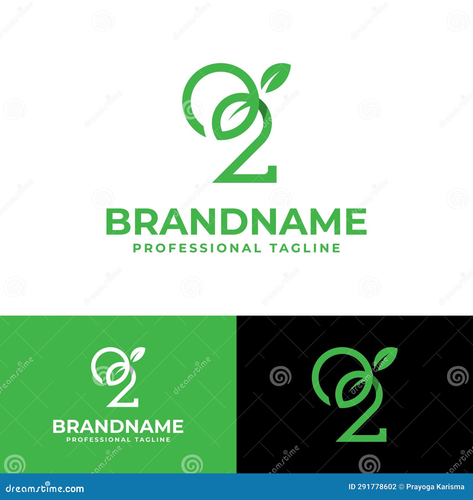 O2 or Oxygen Leaf Logo, Suitable for Business Related To O2 or Oxygen ...