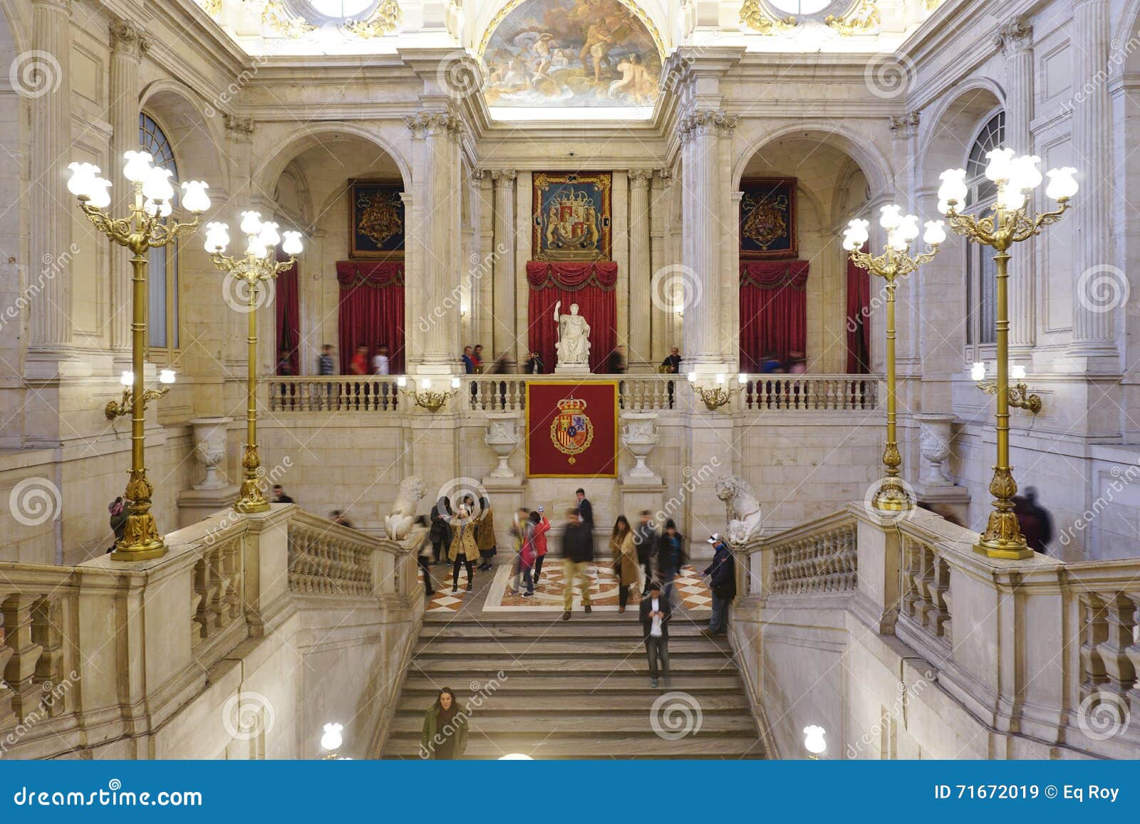 O Palacio Real De Madri (Royal Palace) Imagem de Stock Editorial ...