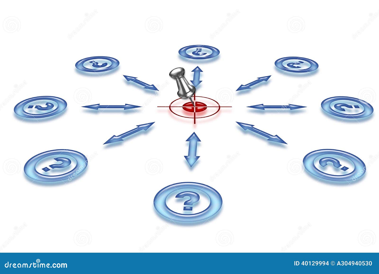 O ponto-chave ilustração stock. Ilustração de sempre - 40129994
