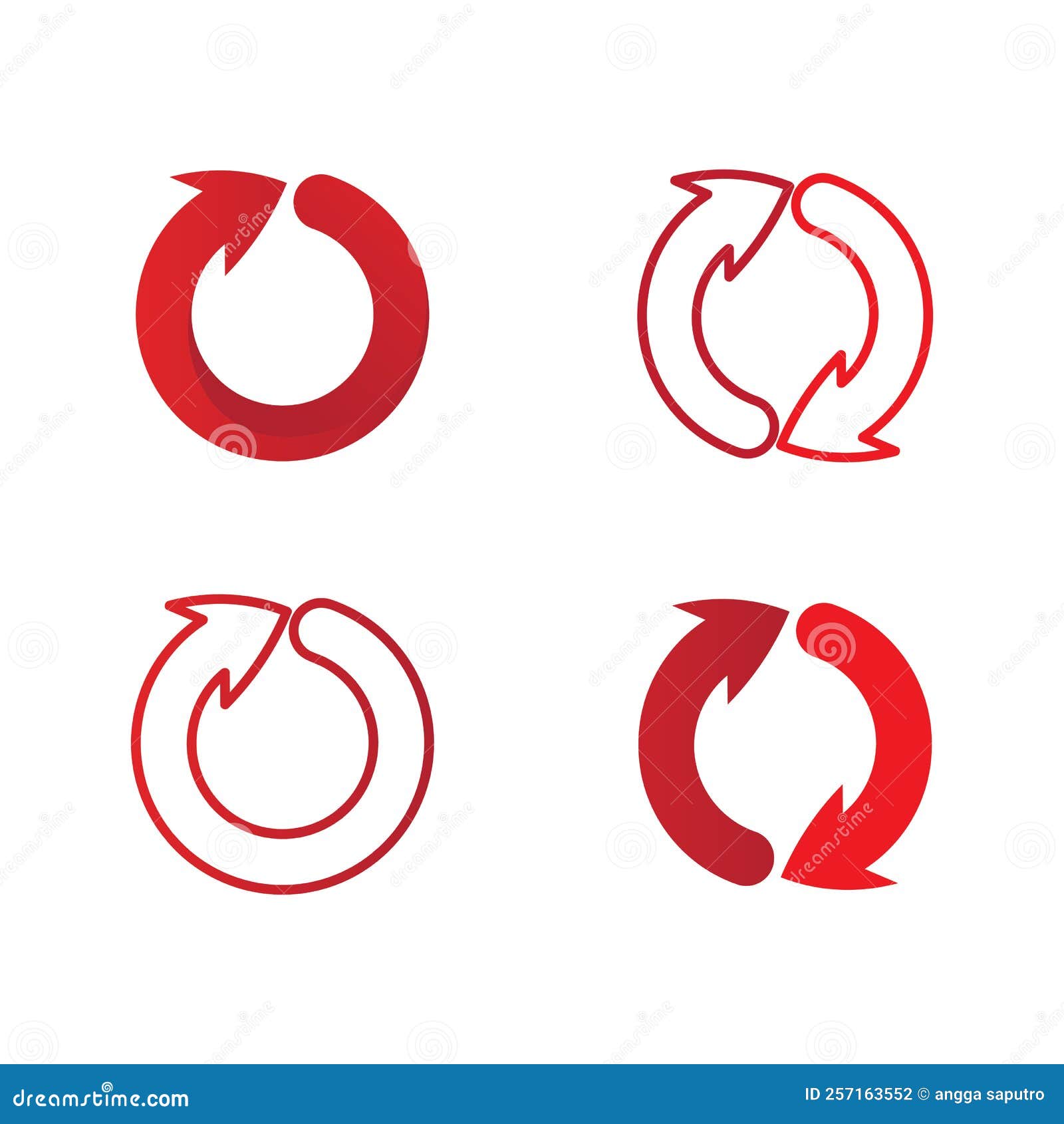 O Ring Logo Business and Circle Logo Design Vector Stock Illustration ...