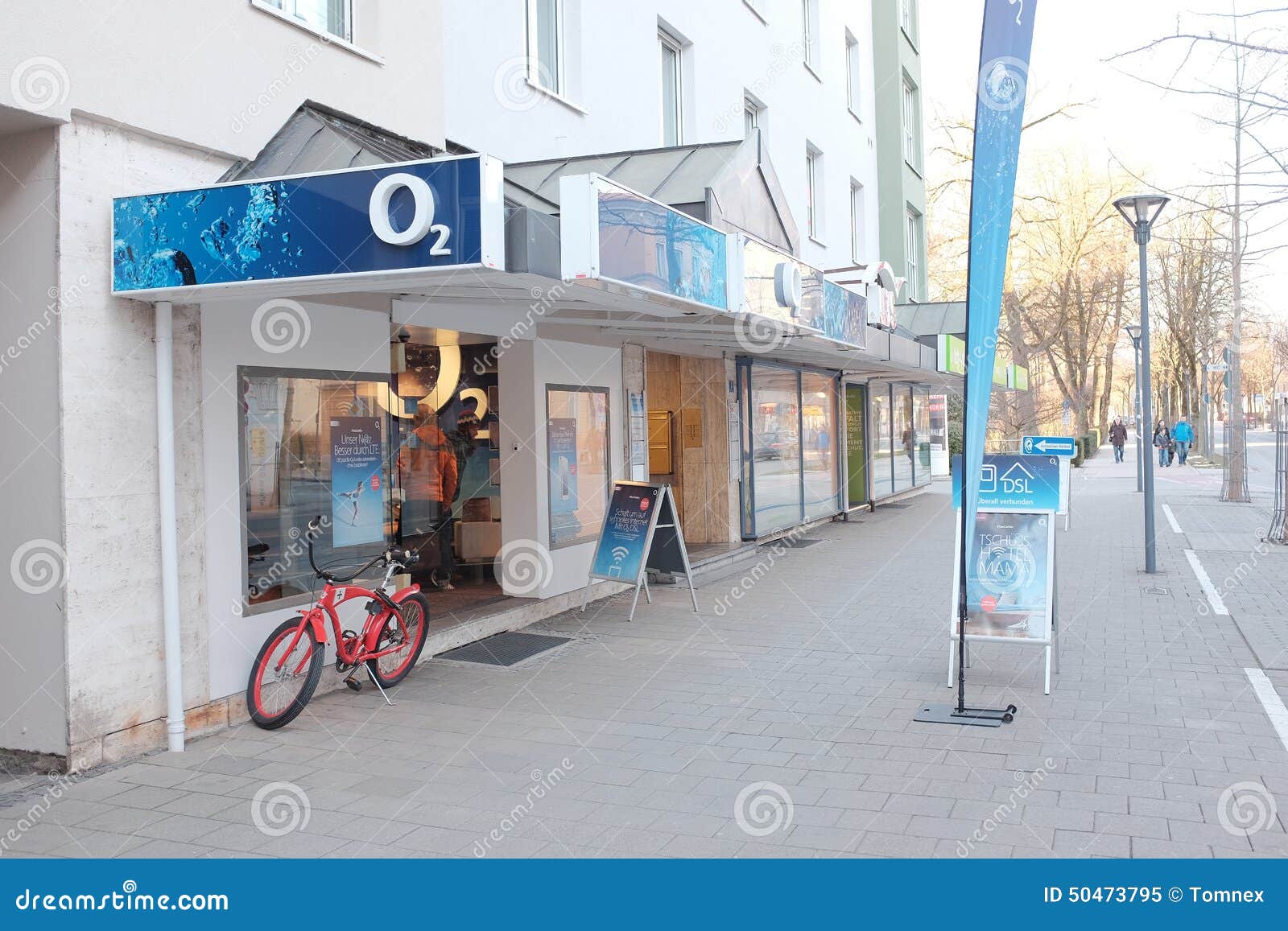 O2 shop editorial image. Image of provider, german, copyspace - 50473795