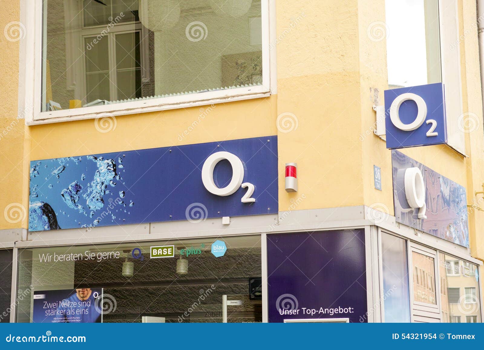 O2 signs editorial stock image. Image of providers, copyspace - 54321954