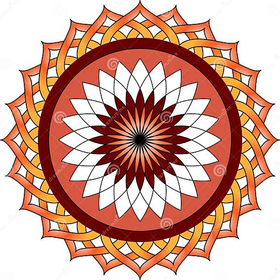 O sol indiano ilustração stock. Ilustração de festivo - 97925760