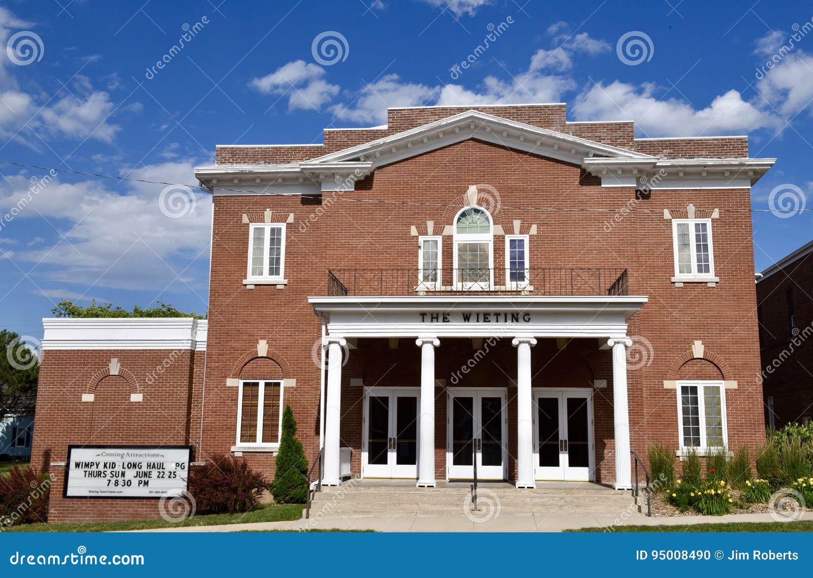 O teatro de Wieting imagem editorial. Imagem de bentona - 95008490