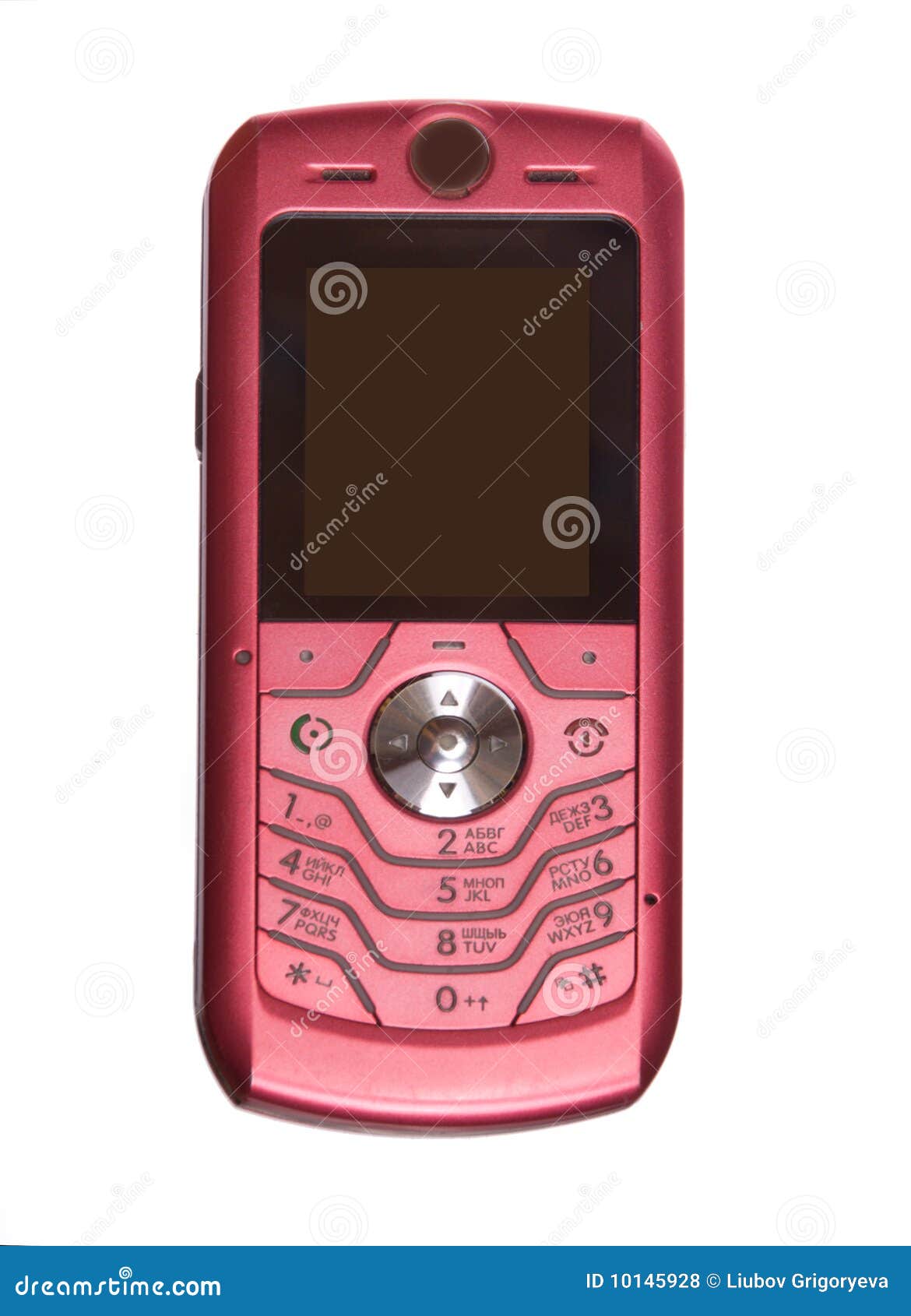 O telefone cor-de-rosa foto de stock. Imagem de telefone - 10145928