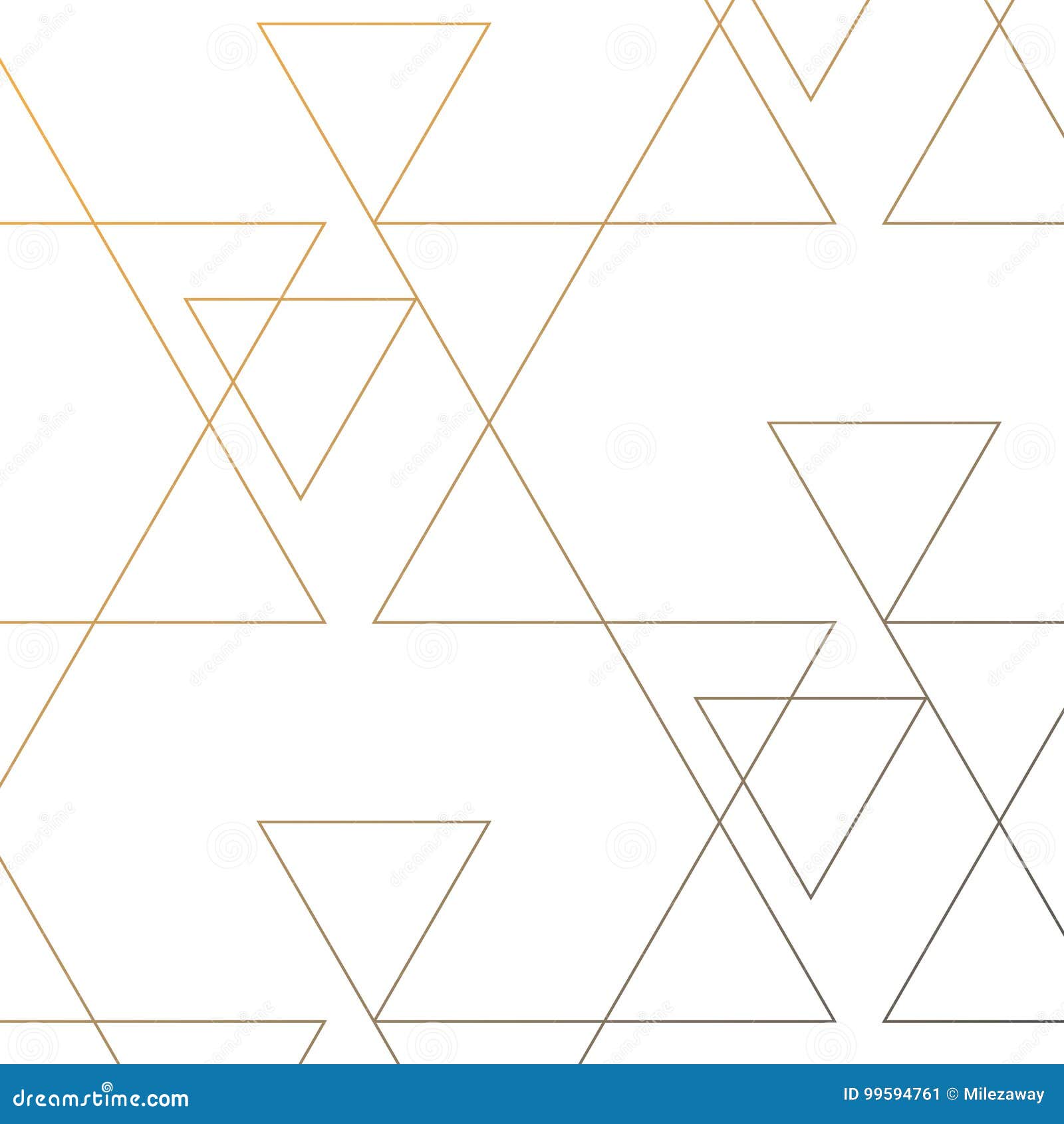 O Teste Padrão Linear Do Vetor Do Triângulo Com Triângulo Grande E ...