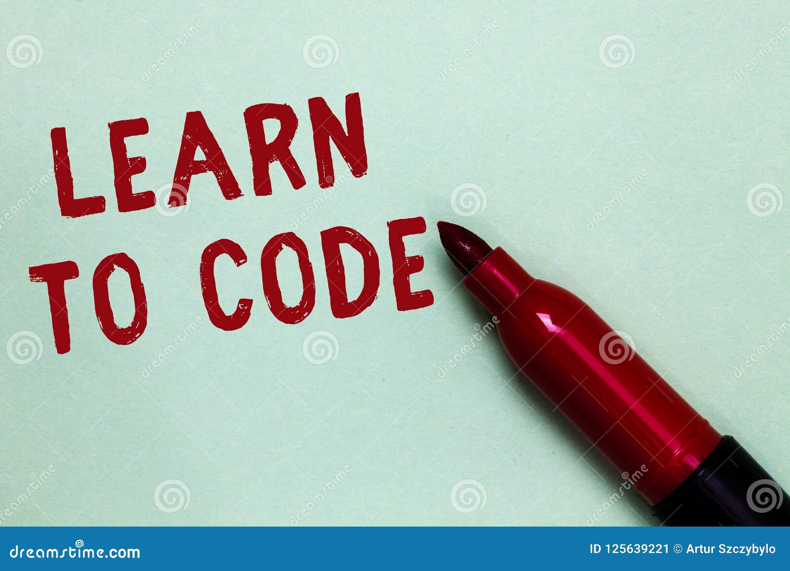 O Texto Da Escrita Aprende Codificar O Significado Do Conceito Aprende ...