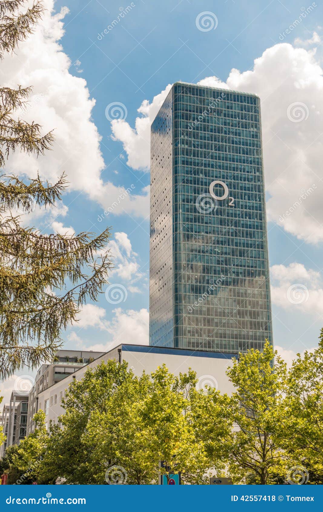 O2 tower munich editorial stock photo. Image of highrise - 42557418