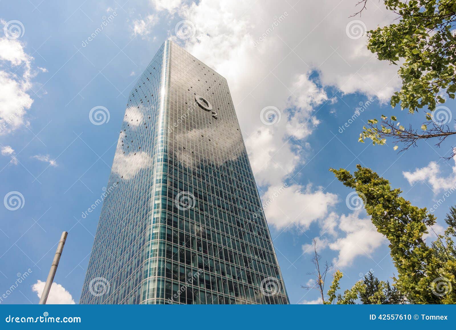 O2 Tower Munich (wide Angle) Editorial Image - Image of german ...