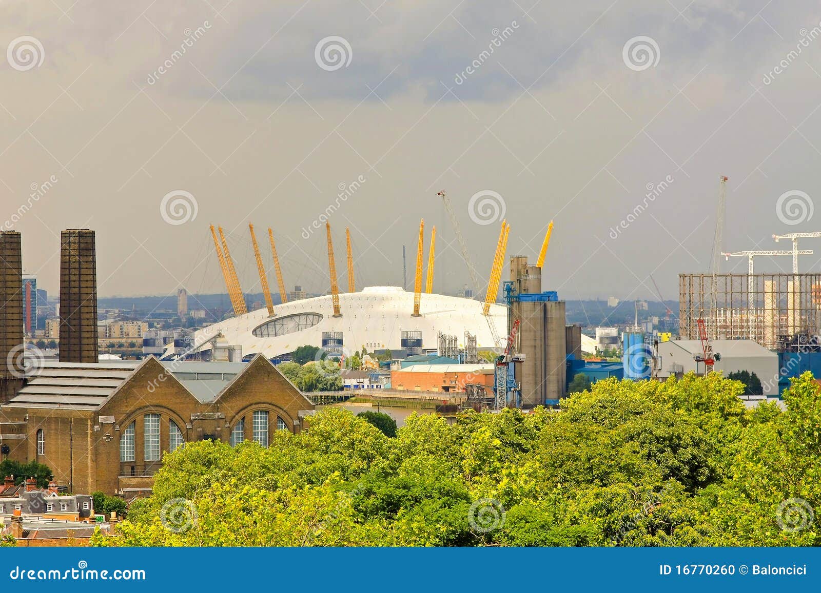 O two arena stock photo. Image of exhibition, exterior - 16770260