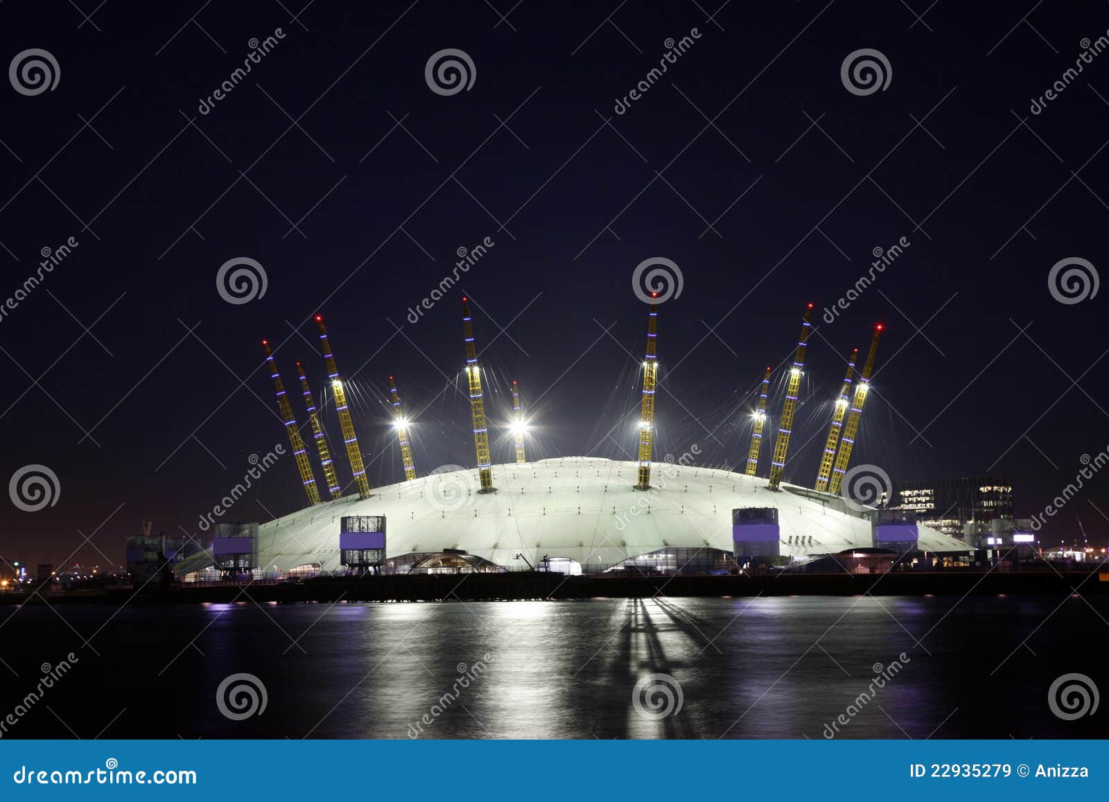 O2 Arena - Millenium Dome editorial stock image. Image of capital ...