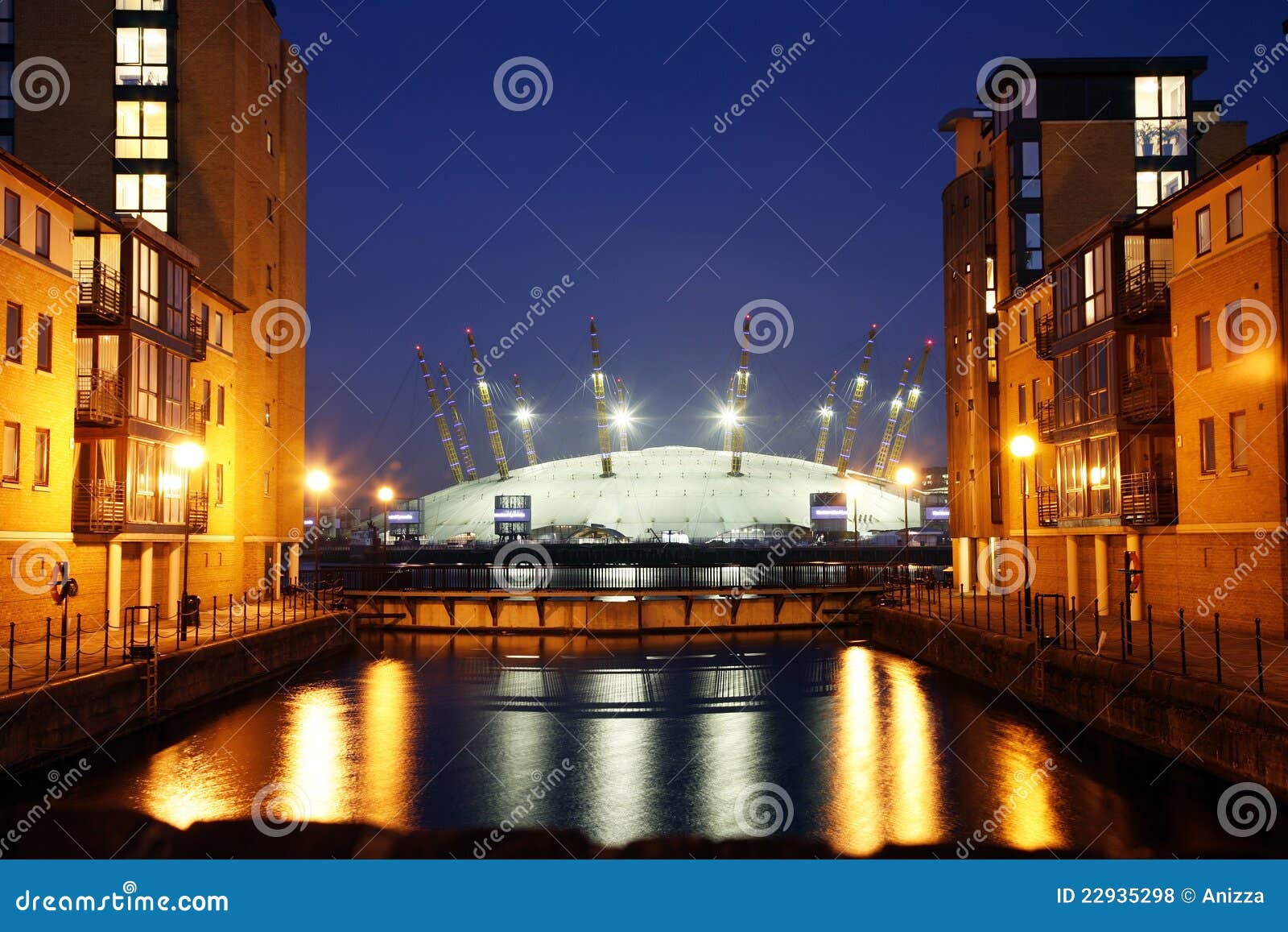 O2 Arena - Millenium Dome editorial stock photo. Image of dome - 22935298