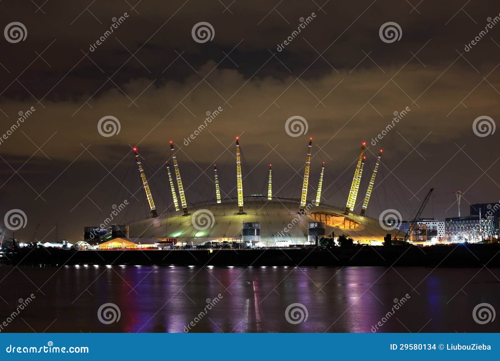 O2 Arena - Millenium Dome editorial stock image. Image of greater ...