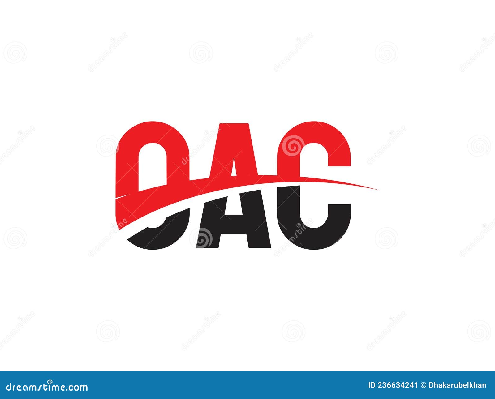 OAC Letter Initial Logo Design Vector Illustration Stock Vector ...
