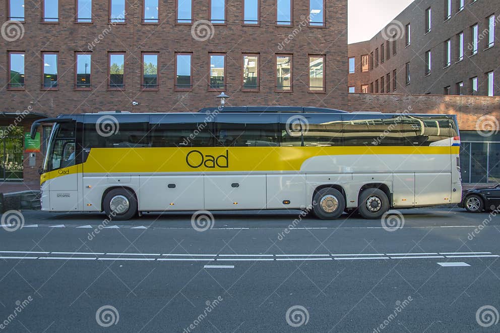 OAD Tour Bus at Amsterdam the Netherlands 2018 Editorial Stock Photo ...