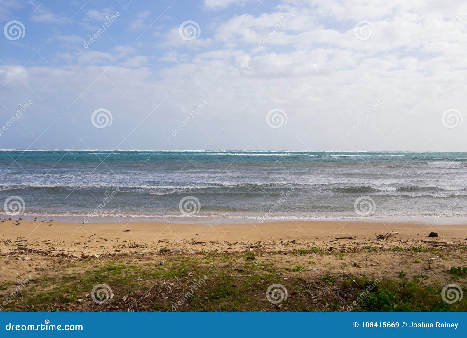 Oahu Hawaii Windward Side Beach Stock Image - Image of hawaii, vibrant ...