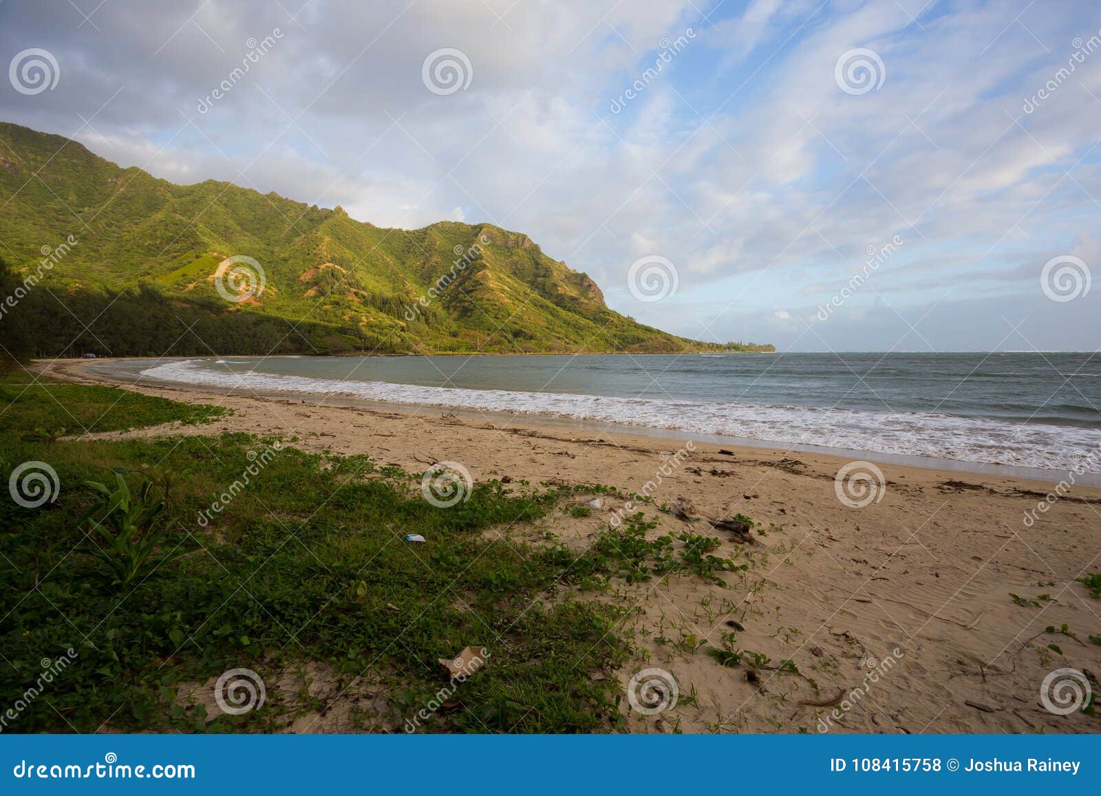 Oahu Hawaii Windward Side Beach Stock Photo - Image of place ...