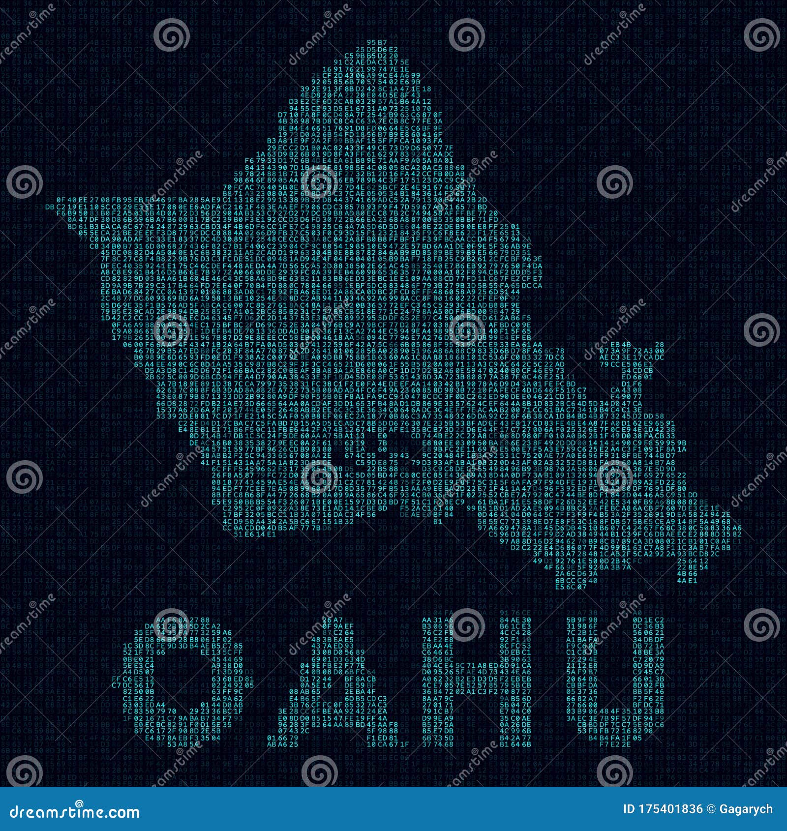 Oahu Digital Map. Vector Illustration | CartoonDealer.com #188583818