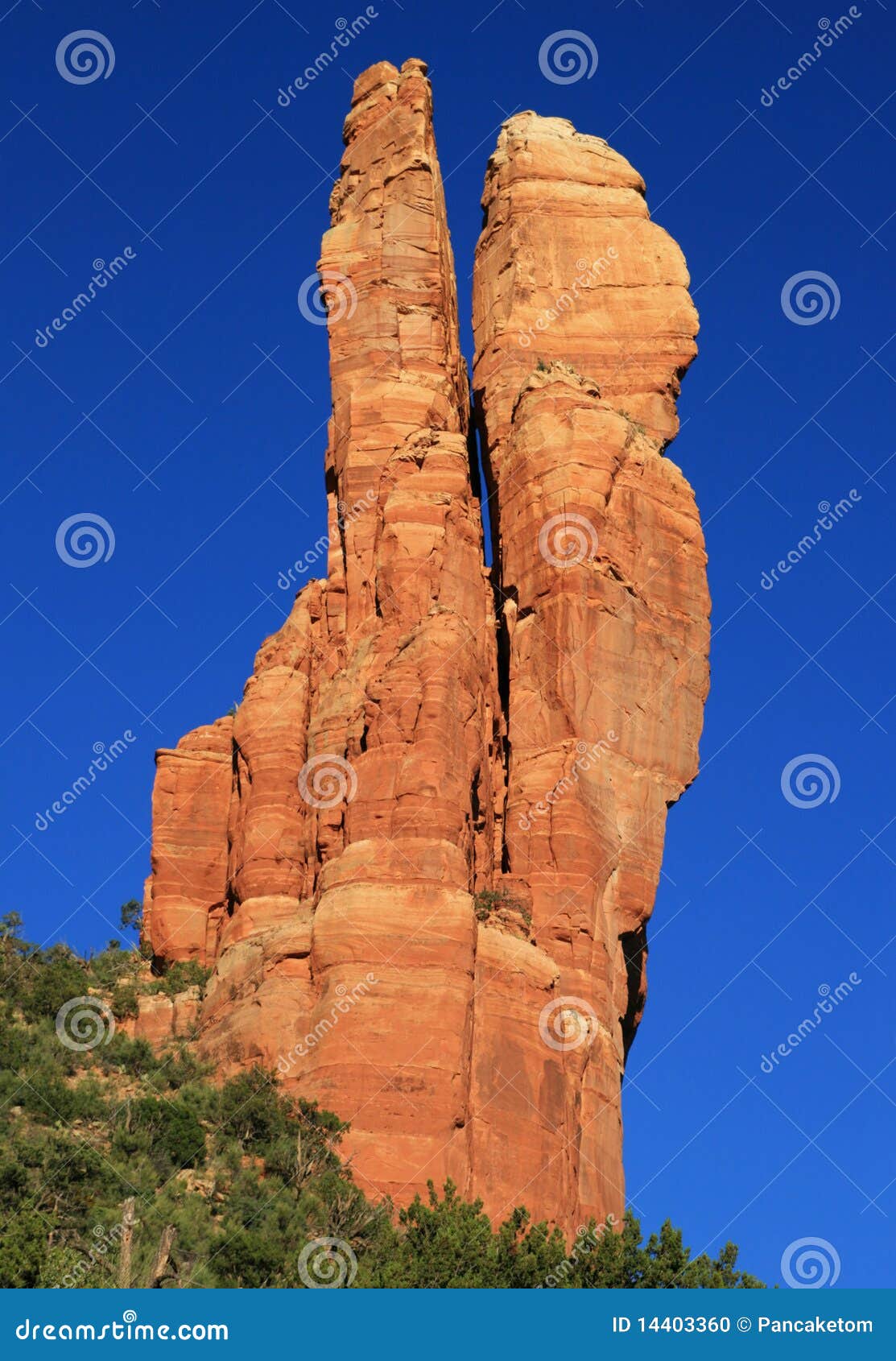 Oak Creek Spire stock photo. Image of natural, spire - 14403360