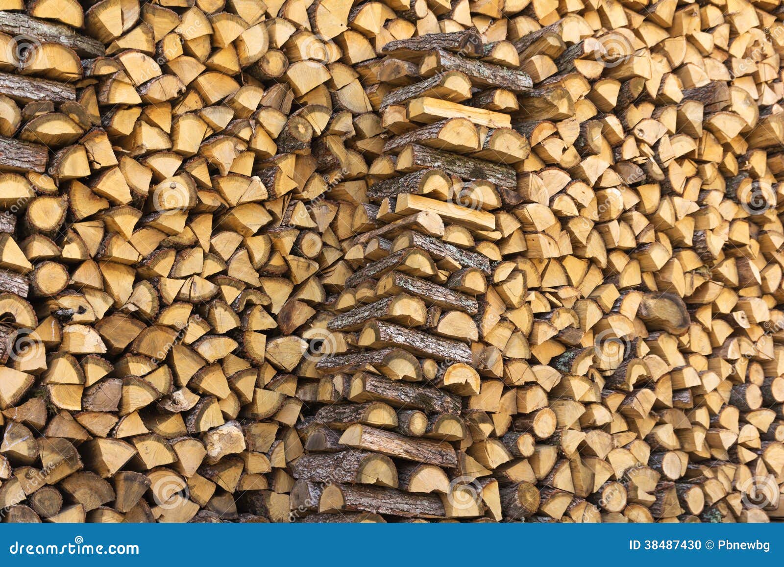 Oak firewood stack stock photo. Image of bark, fuel, rough - 38487430