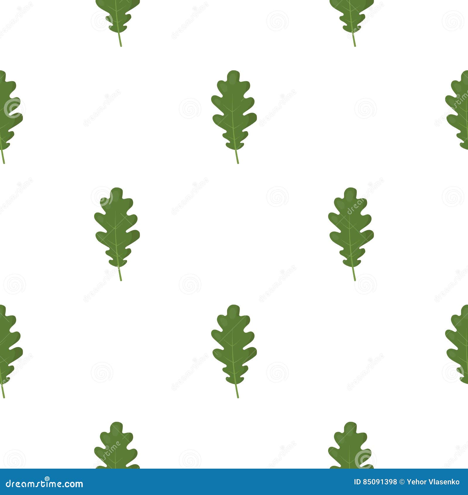 Oak Leaf Vector Icon in Cartoon Style for Web Stock Vector ...