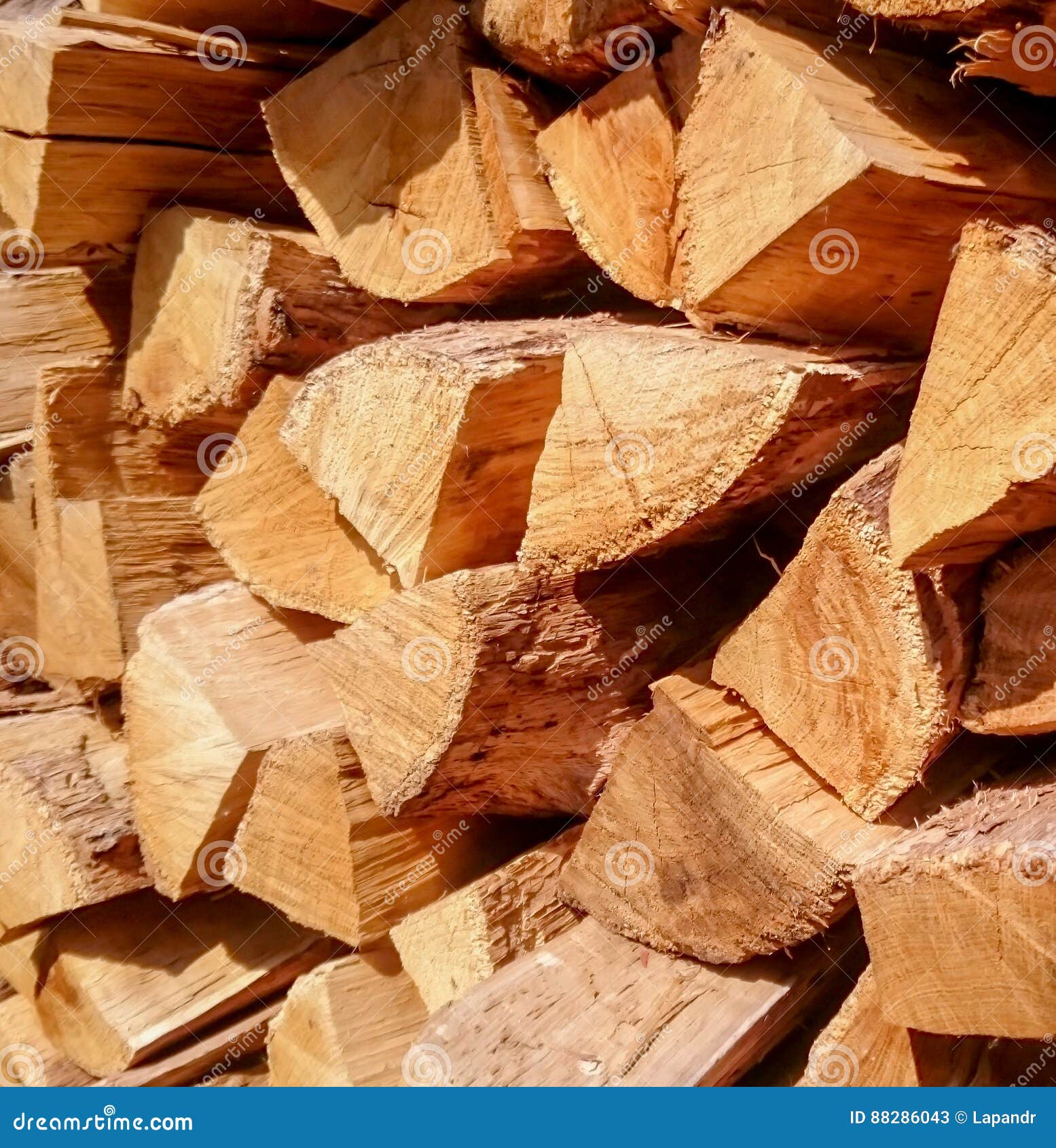 Oak Logs, Firewood for the Barbecue or for Oven Stock Image - Image of ...
