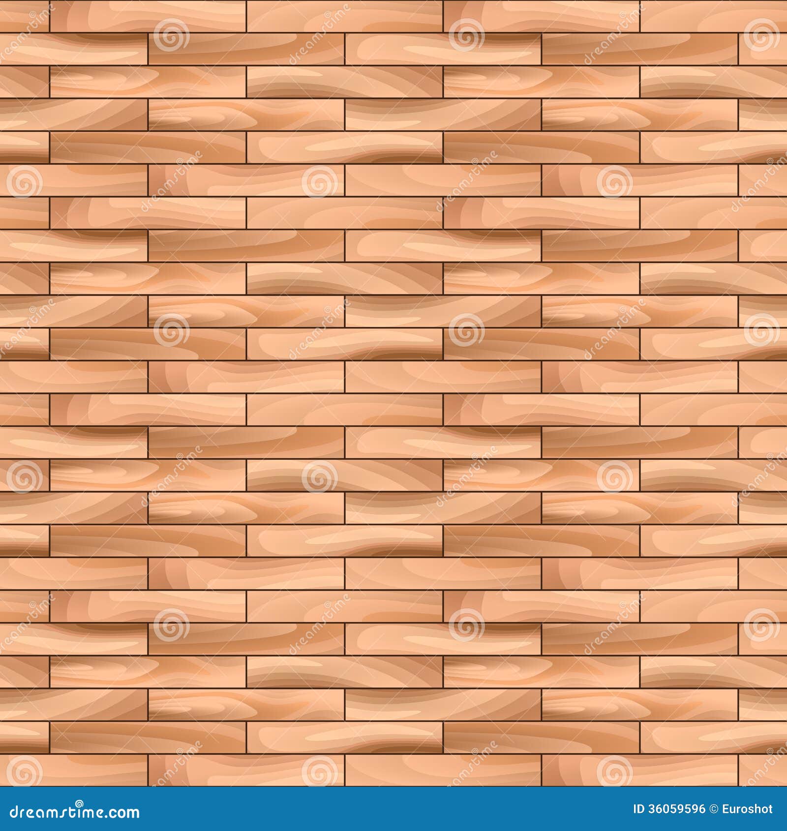 Oak Parquet Wooden Vector Seamless Pattern Background. Stock Vector ...