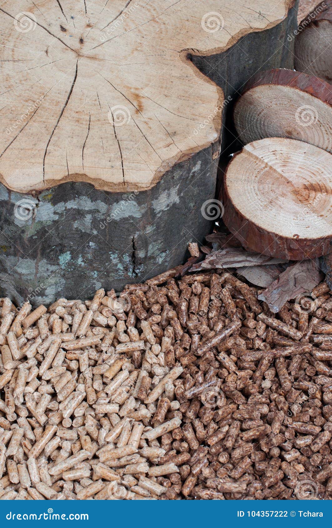 Different kind of pellets stock photo. Image of energy - 104357222