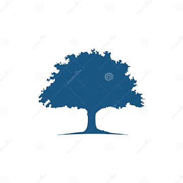 Oak Tree icon logo vector stock vector. Illustration of environment ...