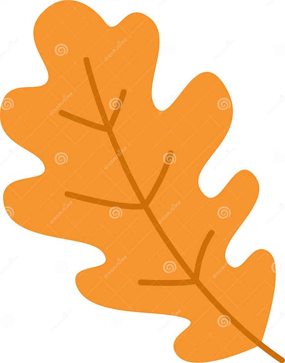Oak Tree Leaf stock vector. Illustration of leaf, growth - 284454377
