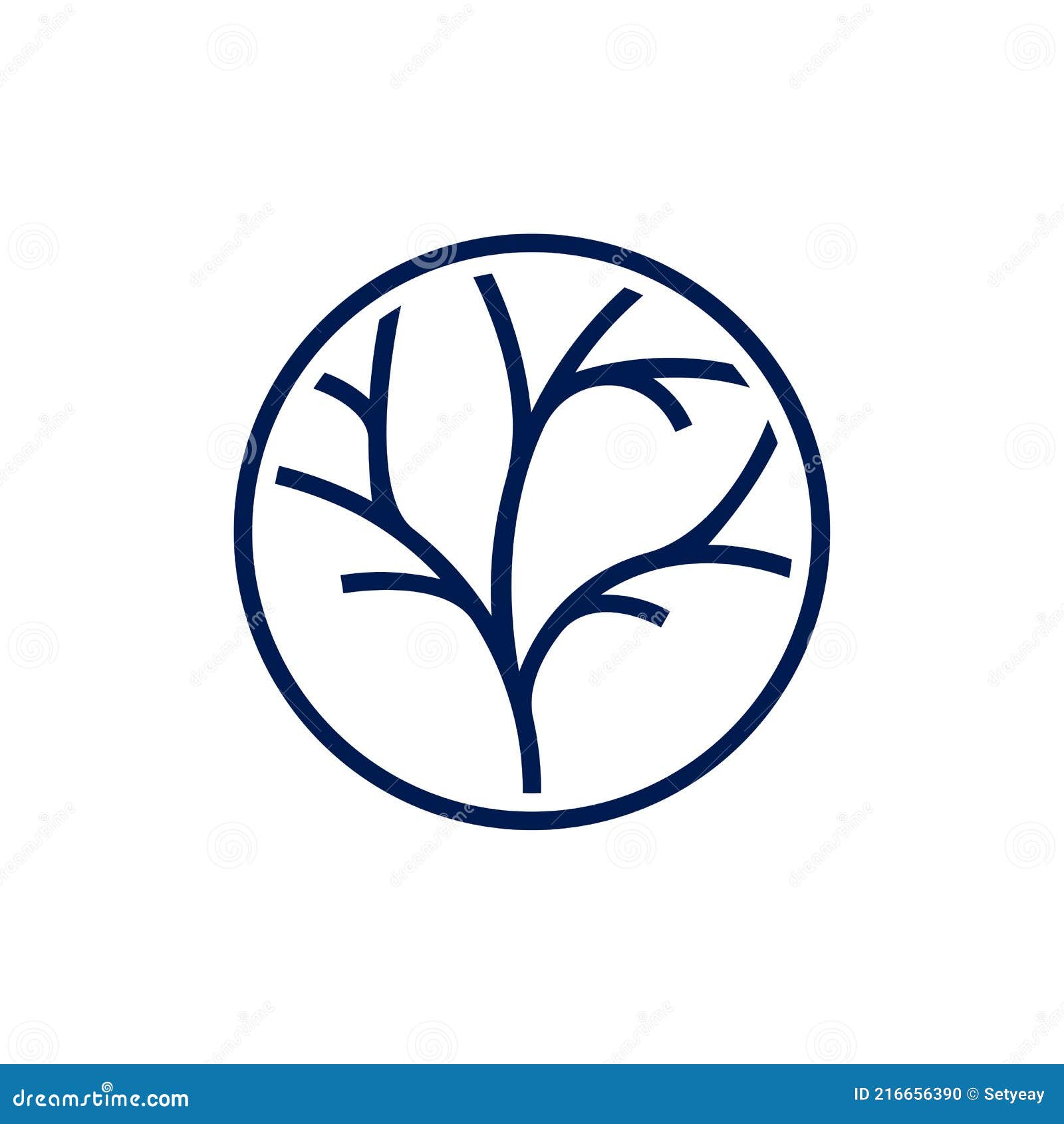 Oak Tree Logo Design Vector Illustration, Creative Oak Tree Logo Design ...