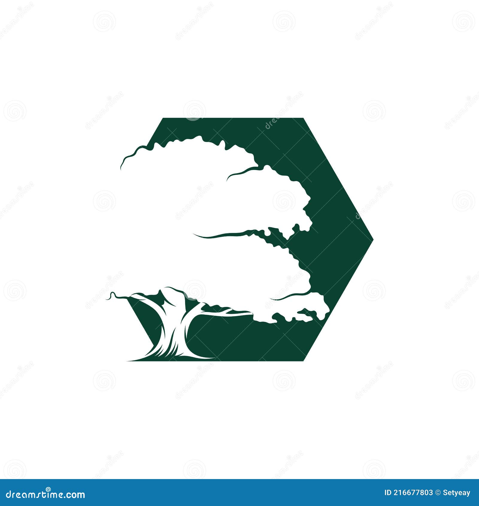 Oak Tree Logo Design Vector Illustration, Creative Oak Tree Logo Design ...